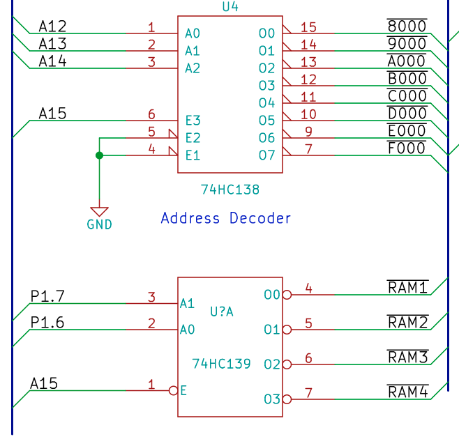 Retro Computer Address Decoding Memory Map | Sainttronics Blog